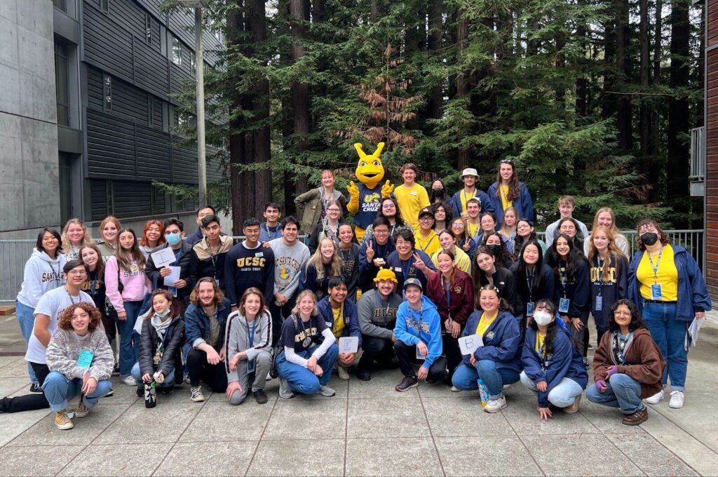 A Day to Say Yes: Admitted students find belonging on Banana Slug Day - News